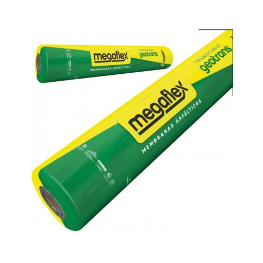 Membrana Asfáltica Megaflex Geotrans Transitable x 40kg