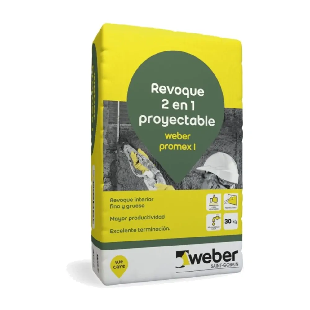 Revoque 2 En 1 Weber Promex I X 30 Kg